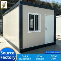 China Mobile Modular Living Steel Shipping Container for Villa Shop Kiosk Office Building Use 20/40ft Prefabricated Container House for sale