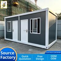 China Prefab 20ft Luxury Prefab Container House Mobile Tiny Home Prefabricated Modular Container House for sale
