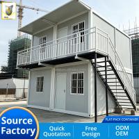 China 20ft 40ft Modular Prefabricated Container Cabin Demountable Independent Home for Camping Store Villa School Office Bedroom Use for sale