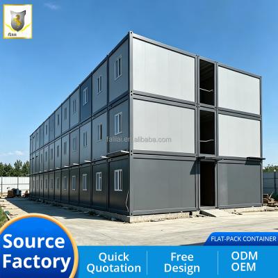 China Australia Certified 20Ft Prefab House China Factory Buy Shipping Container House Portable Steel Container House for School for sale