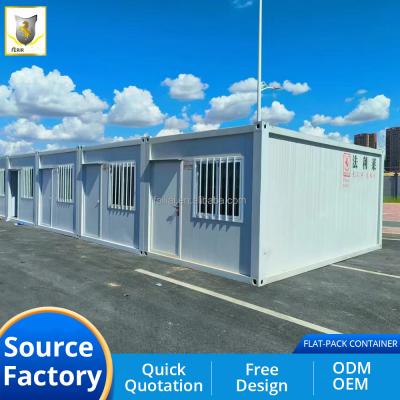 China Factory Cheap Detachable Portable  20ft 40ft Luxury Living Home Ready to Live Modular Prefabricated Flat Pack Container Houses for sale