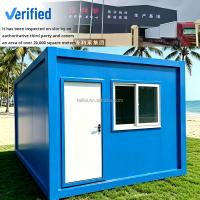 China Hot Sale Assembly Modern Style Detachable Portable House 10ft 20ft Living Home Modular Prefabricated Flat Pack Container Houses for sale