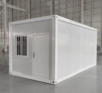 China Low Price 20ft Modular Flat Pack Container House Detachable Tiny Home Movable Office Building Hotel Ready for sale