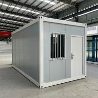 China Modern Style Detachable Portable 20ft Waterproof Fireproof Luxury Living Home Modular Prefabricated Flat Pack Container Houses for sale