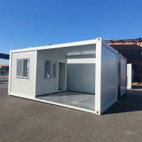 China 20ft Standard Prefab Flat Pack Container House Fast Assembly Detachable Access Control Container Portable Modular Living House for sale