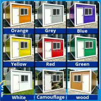 China Low Cost Fast Assembly Detachable Container House Custom Durable Container Office Modular Prefab Flat Pack Container Warehouse for sale