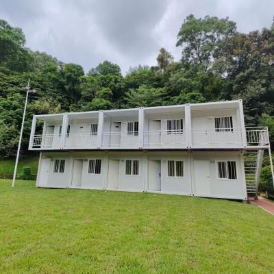China 20ft Portable Flat Pack Modular Detachable Container House Prefab Low Cost Reusable Prefabricated Hotel Outdoor Field Site Camp for sale