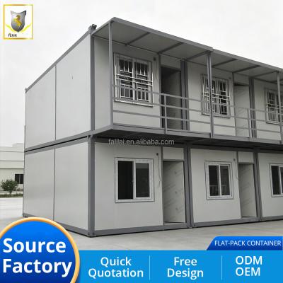 China Factory Prefab New Style Portable 20ft Steel Container Houses Durable Mini Mobile Home Prefab Modular House for sale