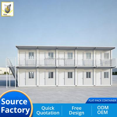 China Prefab High Quality Modular Tiny Homes Mobile Container House Sandwich Panel Steel for Apartments Hotels Hospitals for sale