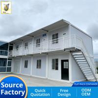 China Hot Sale 20ft 40ft Container House Portable Mini Mobile Homes for Bunkhouse Apartment Hotel Durable Sandwich Panel Steel for sale