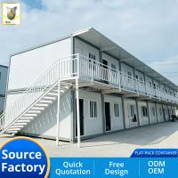 China Portable 20ft Living Container House Low Price Mobile Home for Camping Dormitory for Apartment Hotel Made Steel Sandwich Panel for sale