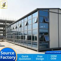 China Modular Container Built Mobile Home for Villa Shop or Office 20ft 40ft Prefabricated Container House for sale