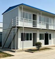 China Custom Detachable Container House Prefab Modular Sandwich Panel Waterproof Breathable Portable Guest Cabin Backyard Villa for sale