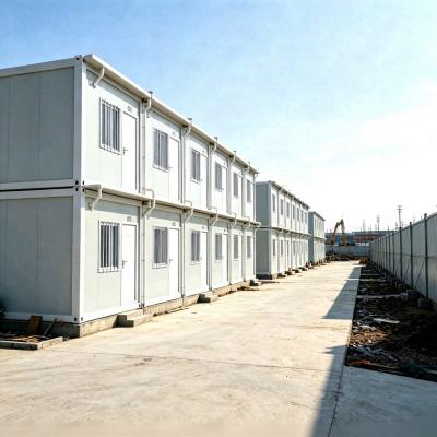 China Luxury 20ft 40ft Prefab Container House Detachable Modular Steel Tiny Portable Camping Home Shop Business Use Bedroom Mall for sale