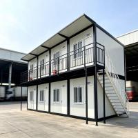 China Customizable Modular Building Prefabricated Office Design Detachable Flat-Pack Container House Unique Convenient Container House for sale