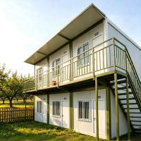 China Modern Luxury Modular Prefab Breathable Container House Customizable Mobile Steel Villa Resort Hotel Office Commercial Bedroom for sale