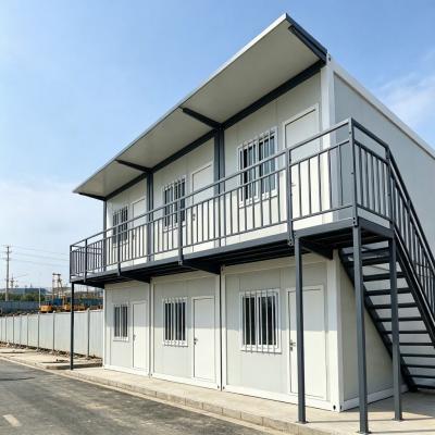 China Modern Modular Container House Prefabricated Luxury Steel Frame 2 Layer Tiny Villa Mobile Hotel Construction Living Home for sale