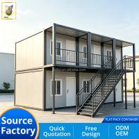China Factory Prefab Steel Container House Quick Install Prefab Portable Office Workplace High Quality Low Cost Mobile Container for sale