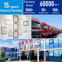 China Factory Wholesale Single Modular Container House Creative Design 2 Story Flat Pack Container House 20ft Portable Office Homes for sale