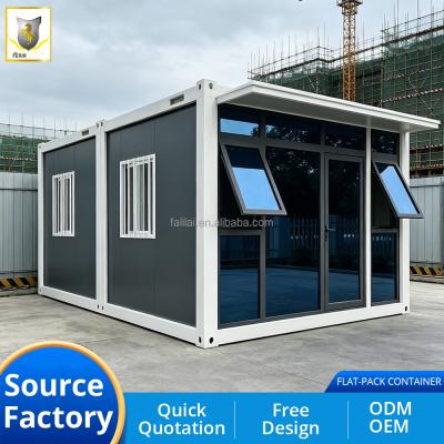 China 10ft 20ft Modern Modular Prefabricated Container House Mobile Flat Pack Container Home Waterproof Fireproof Durable for Office for sale