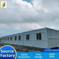 China Customizable Breathable Steel Sandwich Panel Farmhouse-Style Container House Kits for Mall Workshop More-Sustainable Living for sale