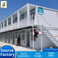 China 20ft 40ft Container Home Containers Fast Assemble Temporary Accommodation Flat Pack Container Dormitory Portable Tiny House for sale