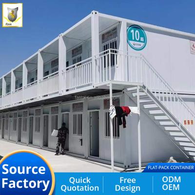 China 20ft 40ft Container Home Containers Fast Assemble Temporary Accommodation Flat Pack Container Dormitory Portable Tiny House for sale