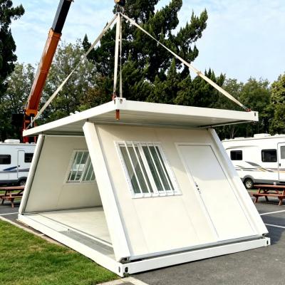 China Prefab Folding Container House Steel Structure Portable House Collapsible Container Apartment Contemporary Container Homes for sale