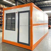 China 20FT Modular Luxury Prefabricated Foldable Container House with Bedroom Kitchen Movable Living Space Waterproof Hurricane Proof for sale