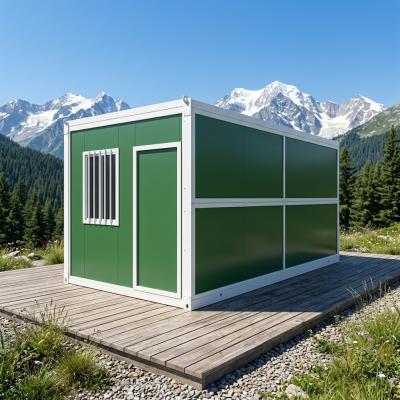 China Hot Sale Portable Folding Container House Modular Prefabricated Tiny Container Homes for Office Building Hotel Use Easy Install for sale