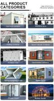 China China cheap 20ft 40ft Tiny Modular Steel Container Prefab Foldable Small House for Home Office for Bedroom & Living Room Use for sale