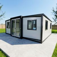 China Low Price  20ft  40ft Portable Container House Modern Expandable Container House 2 3 Rooms Prefab Tiny Homes Portable Home for sale