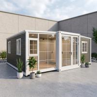 China Hot Sale 20ft 40ft Luxury Foldable Expandable Container House Office Expandable Tiny Home Prefab Homestay Villa Custom Bedroom for sale