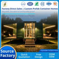 China Customized 20FT 30FT 40FT Container Houses Expandable2-4Room Folding Prefabricated Houses Modern Mobile Casas Apartments for sale