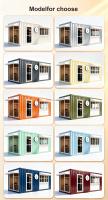 China Prefabricated Steel Structure Mobile Shipping Container Bar 20ft 40ft  Shop Cafe  Flat Pack Prefab Kiosk for Sale for sale