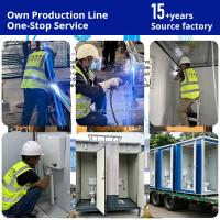 China Prefab Container Portable Mobile Toilet Modular Camp Restroom Washroom Outdoor Public Portable Chemical Toilet for  Campsite for sale