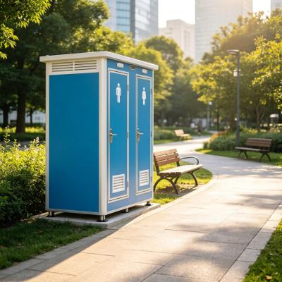 China Luxury Modern Eco-Friendly Portable Prefabricated Modular Restroom Mobile Toilet for Park Use for sale
