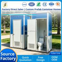 China Luxury Modern Eco-Friendly Portable Prefabricated Modular Restroom Mobile Toilet for Park Use for sale