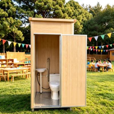 China Cheap Modular Portable Toilets Mobile Plastic Motorhome Bathroom and Prefabricated Shower Room Movable Wc Containers Prices for sale
