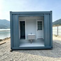 China China Factory Prefab Prefab Mobile Restroom Cabin Portable Toilet for Construction Site and Outdoor Event for sale