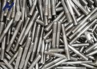 China Zinc Plated Plain / Metal Threaded Rod For Water Treatment Systems for sale