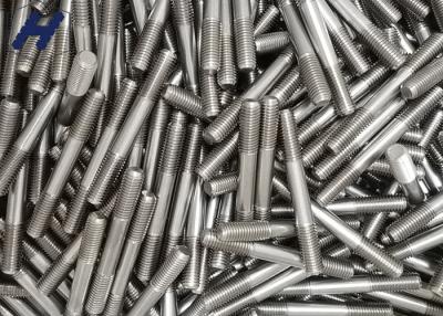 China Zinc Plated Plain / Metal Threaded Rod For Water Treatment Systems for sale