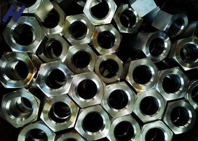 China 4110 Threaded Metric Metal Rod Diameter Options Zinc Plated Finish for sale