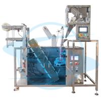 China Supplier Wholesale Inner And Outer  Triangle  Tea Pouch Packing Machine Sachet for sale