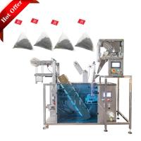 China Stand Up Loose Triangle Tea Bag Machine Nylon Packing 20-45 bags/min for sale