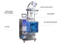 China 220mm 220kg Shampoo Ketchup Sachet Automatic Liquid Packing Machine 60HZ for sale