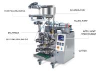 China W105mm Sauce Packet 4 Side Sealing Packing Machine 220V 2.6kW for sale