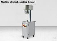 China Semi Auto 60Hz Metal Beer Can Manual Tin Can Sealing Machine 140mm for sale