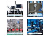 China Ring Pull SS304 2.6KW Automated Bottle Filling Machine Flip Top Aluminum Can Sealer for sale