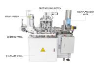 China High Speed 6KW Elastic Disposable Mask Making Machine SGS for sale